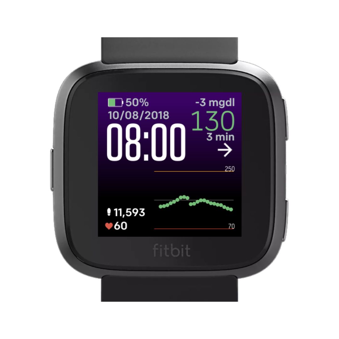 Conexión directa Dexcom G7 a Fitbit smartwatch | Glancewatchface · pcd ...