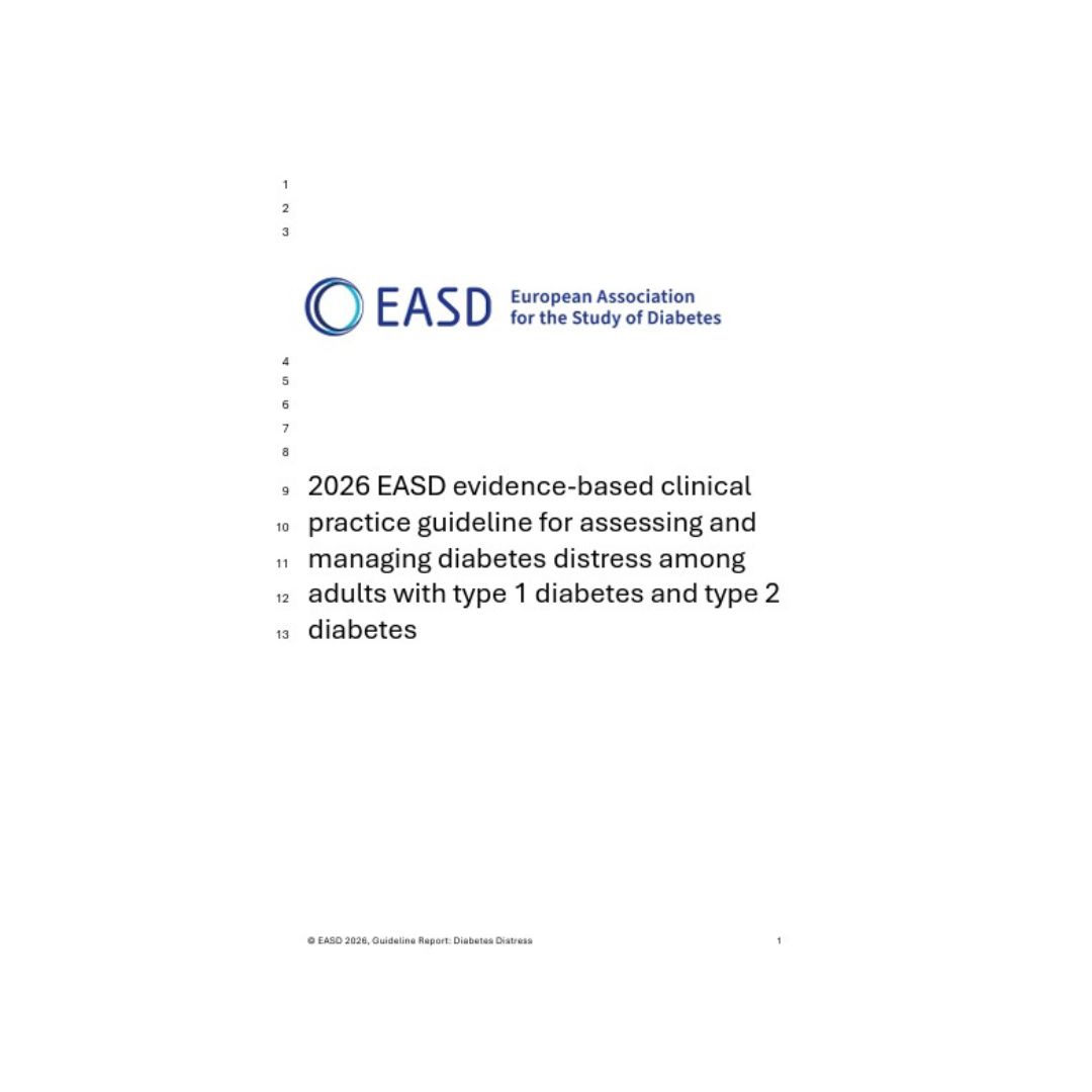 Guía de práctica clínica 2026 basada en la evidencia de la EASD para evaluar y manejar la ...