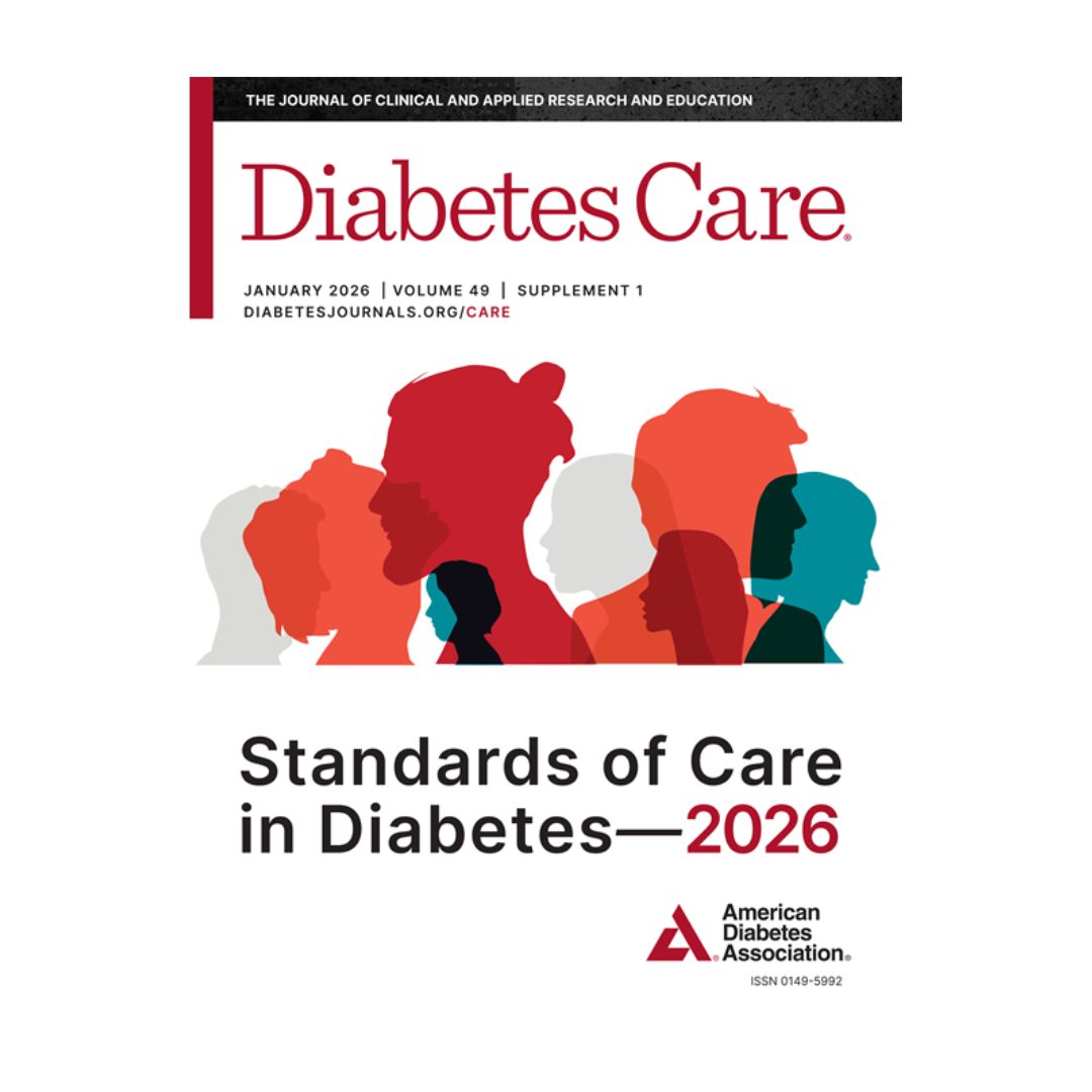 "Estándares de atención en diabetes 2026" y "Resumen y Novedades de la ...